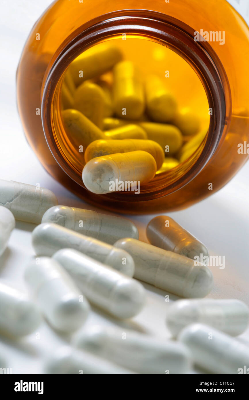 A CAPSULE-FORM DRUG Stock Photo - Alamy
