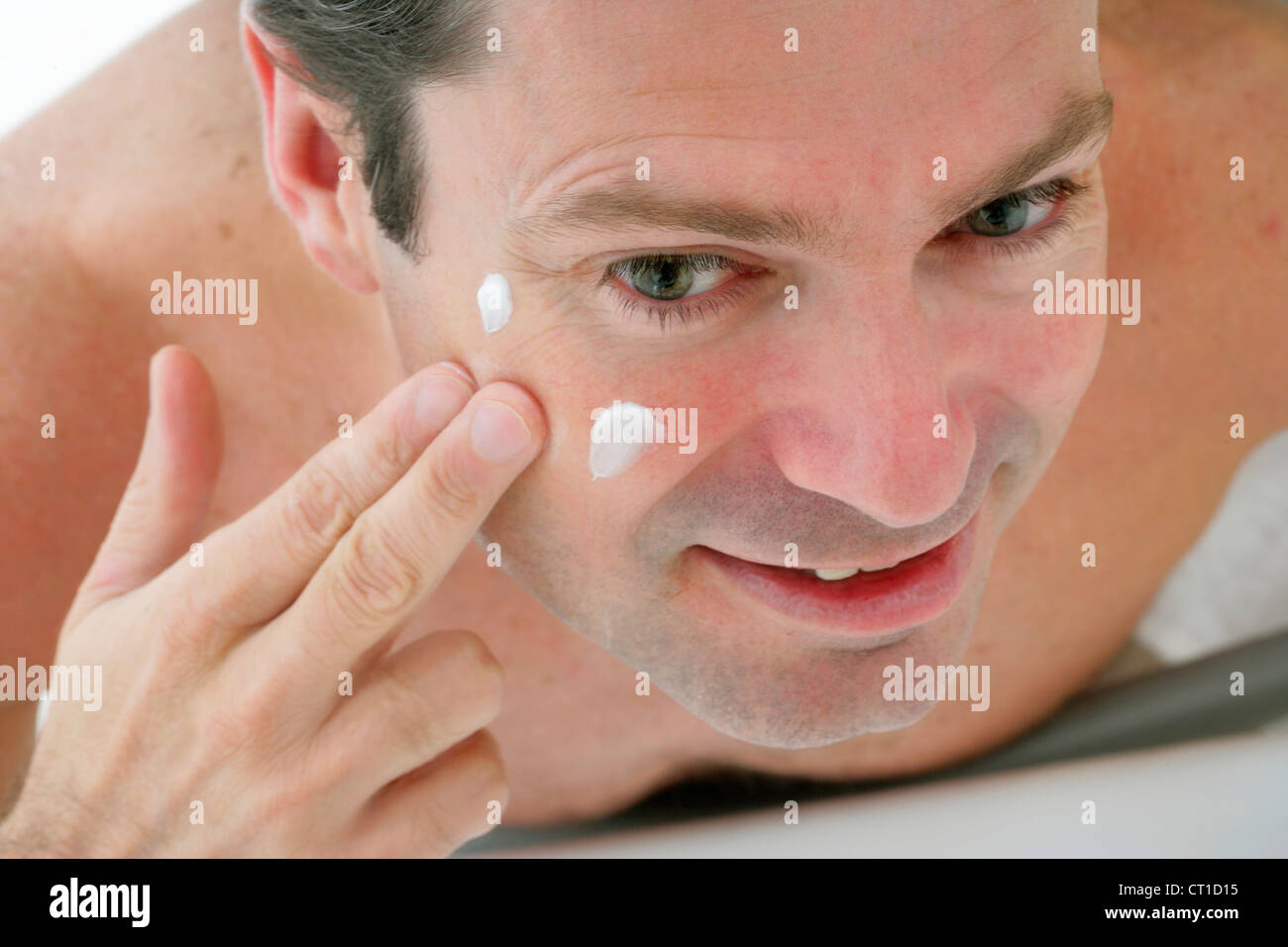 FACE CARE, MAN Stock Photo - Alamy