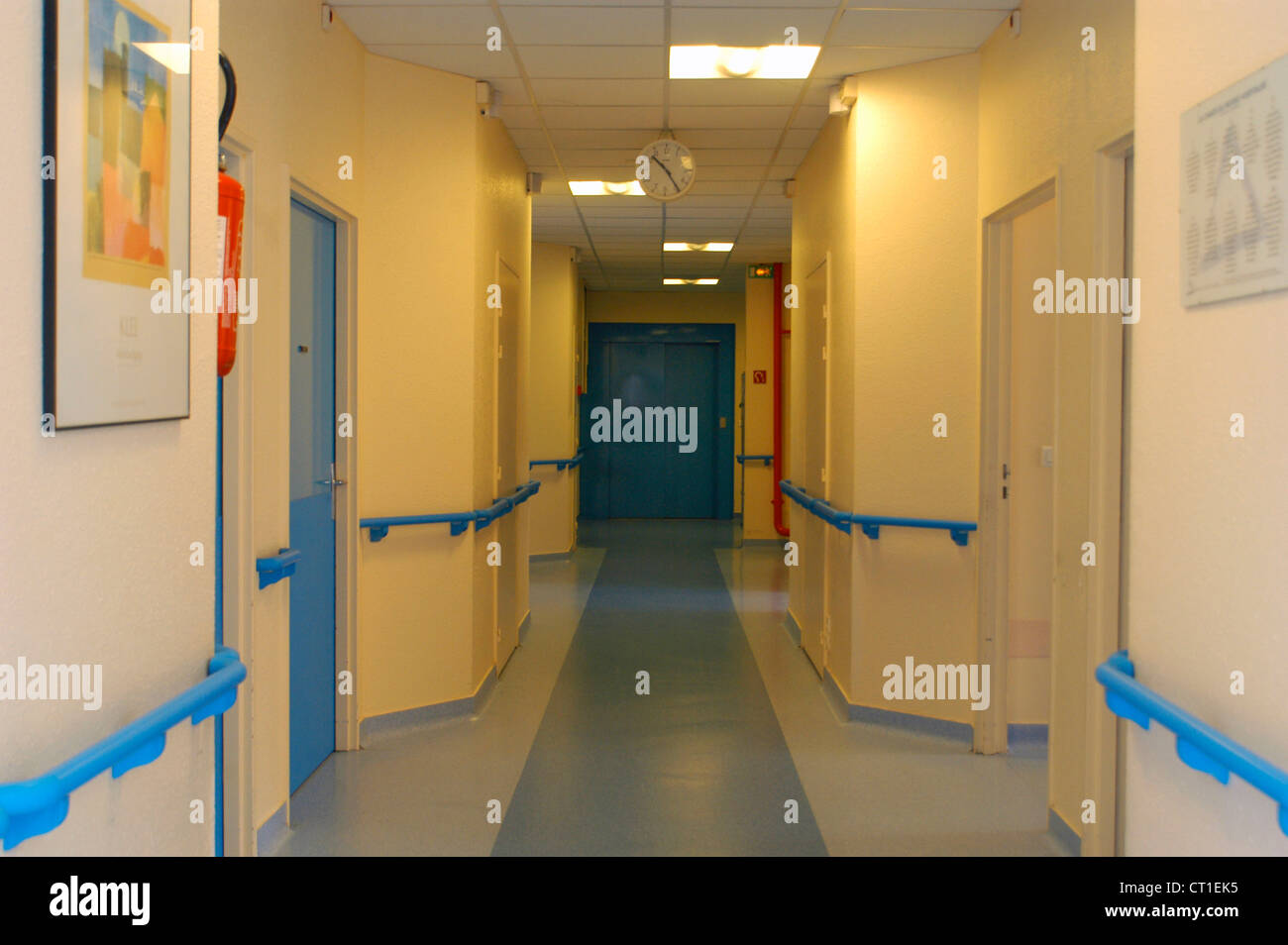 INTERIOR OF A HOSPITAL Stock Photo - Alamy