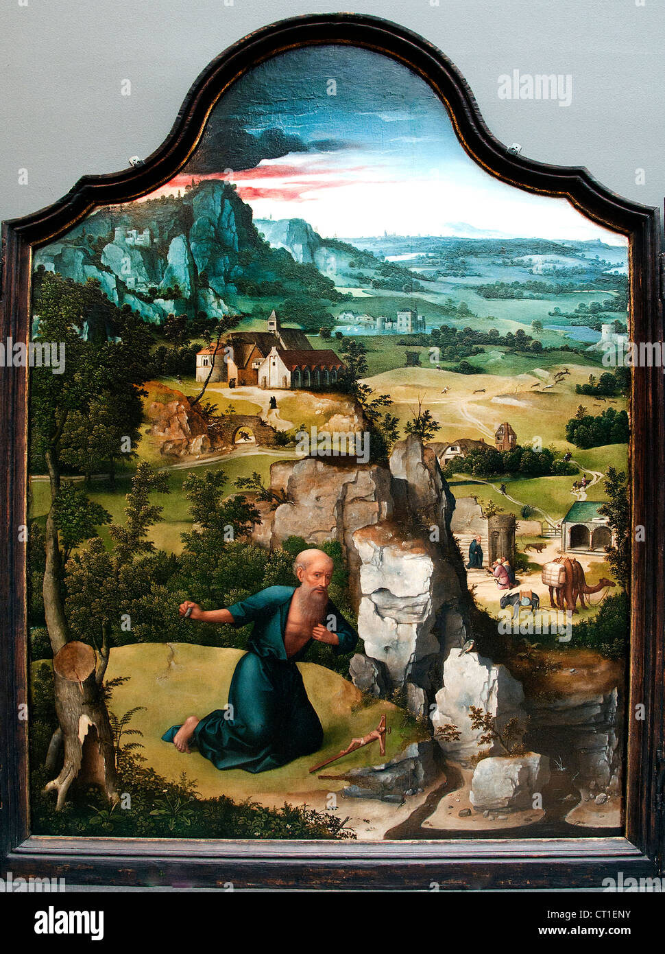 The Penitence of Saint Jerome Joachim Patinir 1515 – 1524 Dutch Belgian Belgium Netherlands ...