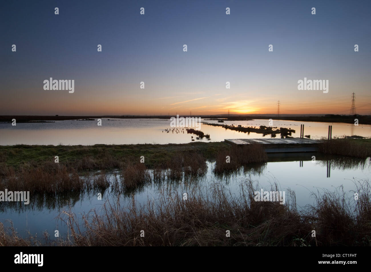 Oare marshes nature reserve hi-res stock photography and images - Alamy