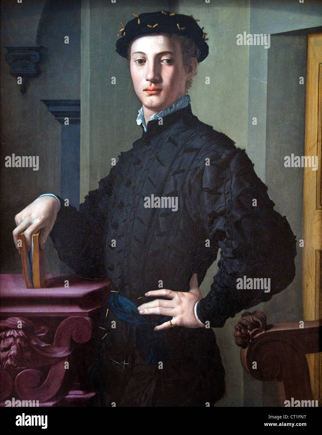 Portrait of a Young Man 1530 Bronzino ( Agnolo di Cosimo di Mariano ...