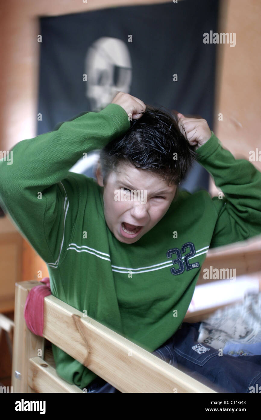 Child hyperactive indoor hi-res stock photography and images - Alamy