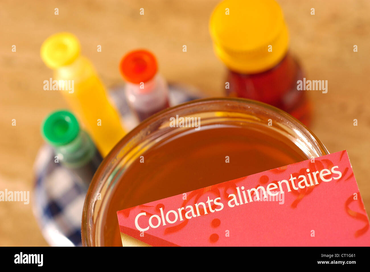 Food colorings hi-res stock photography and images - Alamy