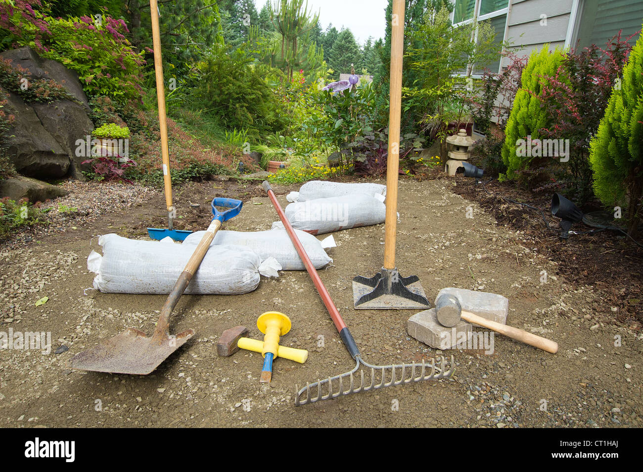 Excavating tools hi-res stock photography and images - Alamy