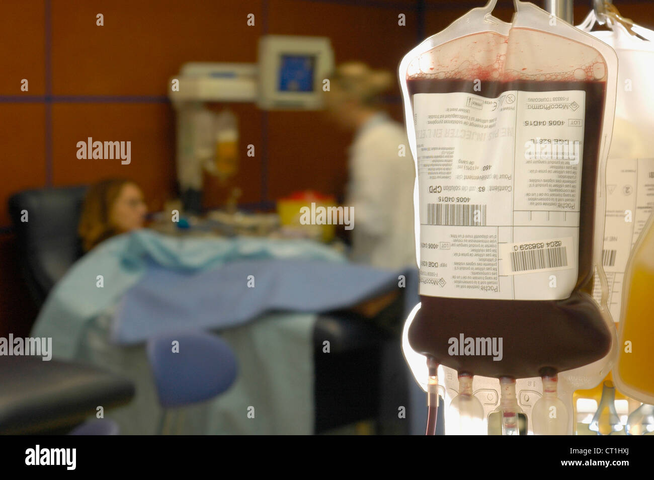 Blood platelet bags hi-res stock photography and images - Alamy