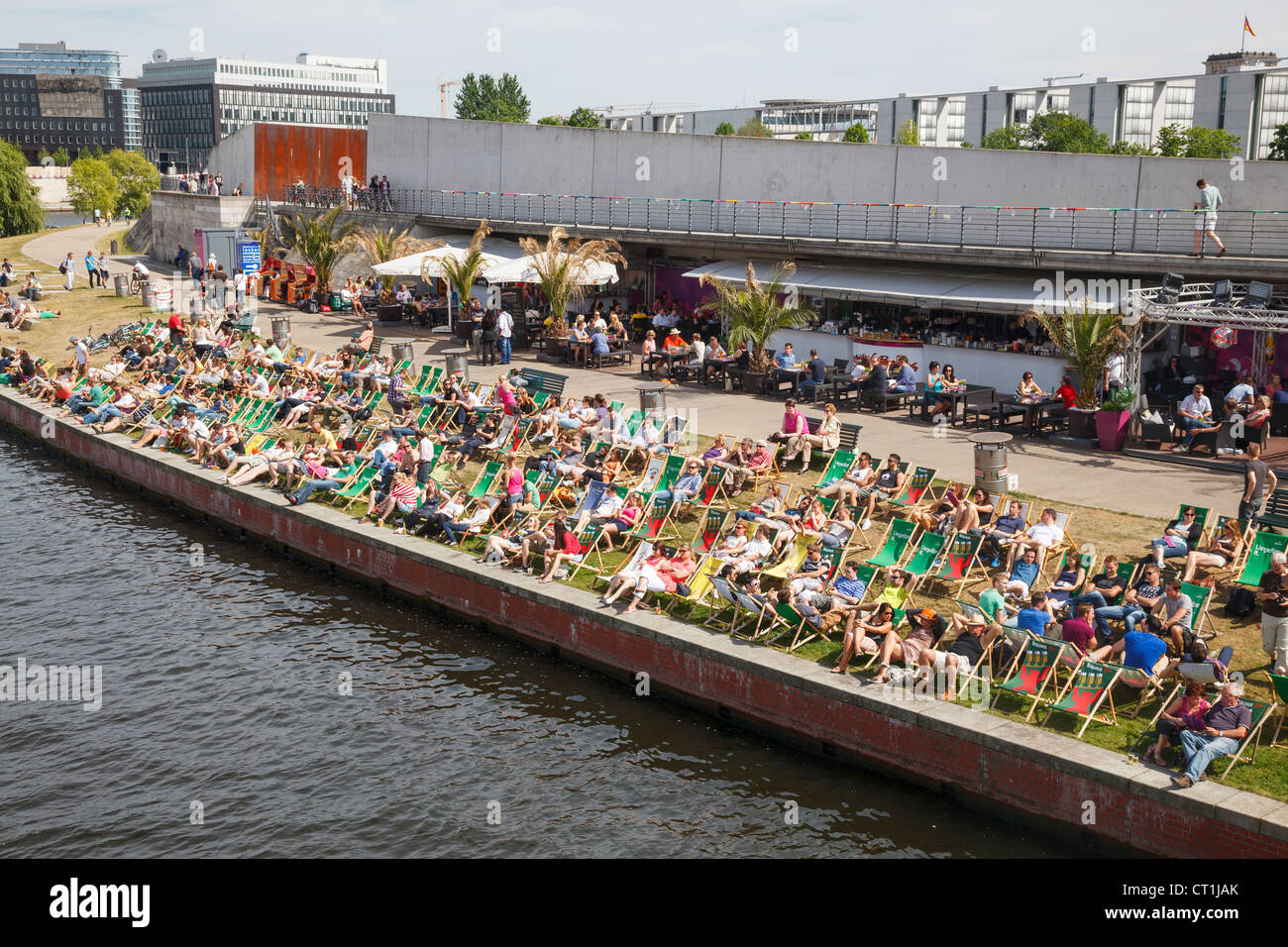 Berlin river bars hi-res stock photography and images - Alamy