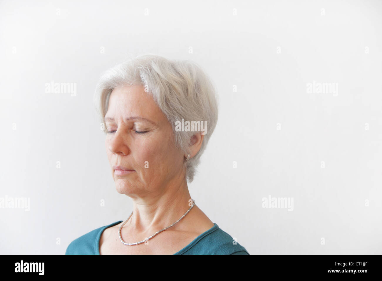 Close up of older womans face Stock Photo - Alamy