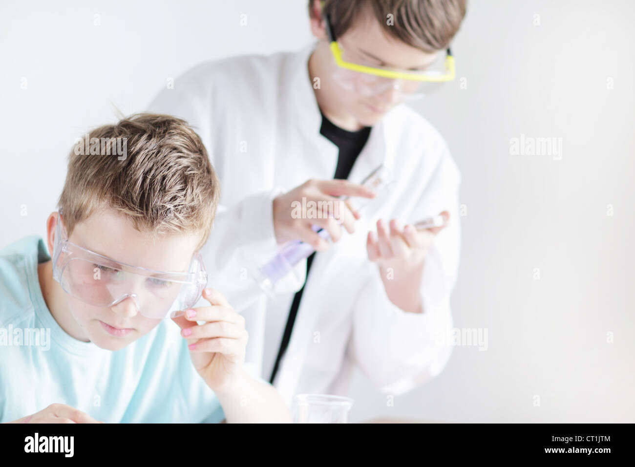 Experiment Child Goggles High Resolution Stock Photography and Images ...
