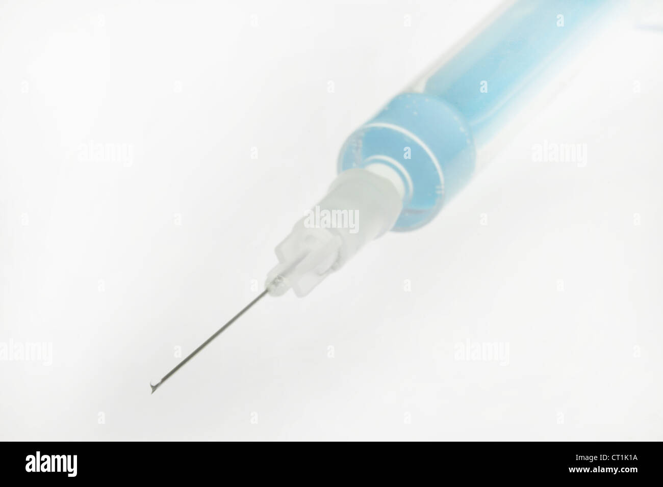 Close up of syringe needle Stock Photo - Alamy