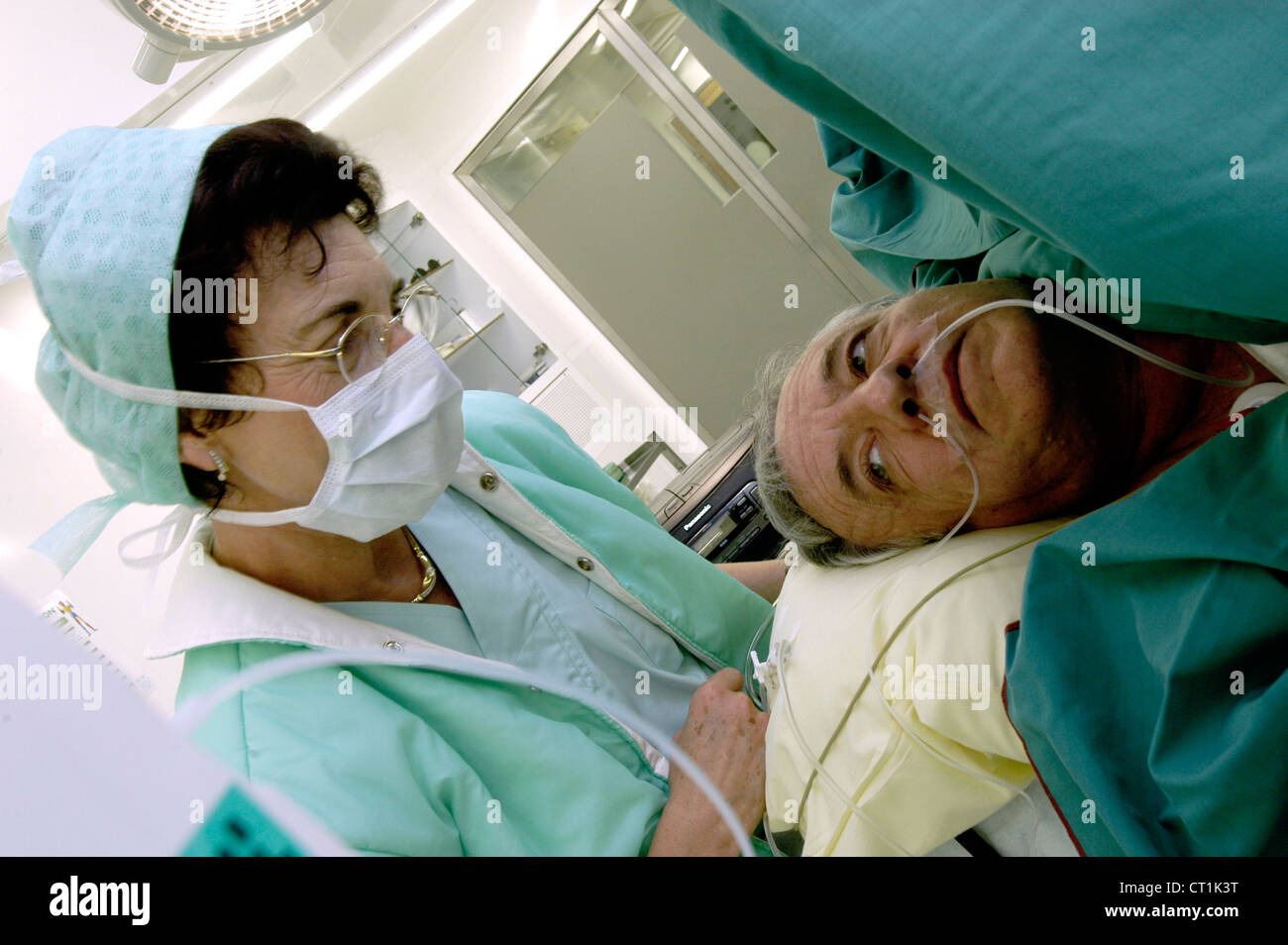 Hypnosis in surgery hi-res stock photography and images - Alamy