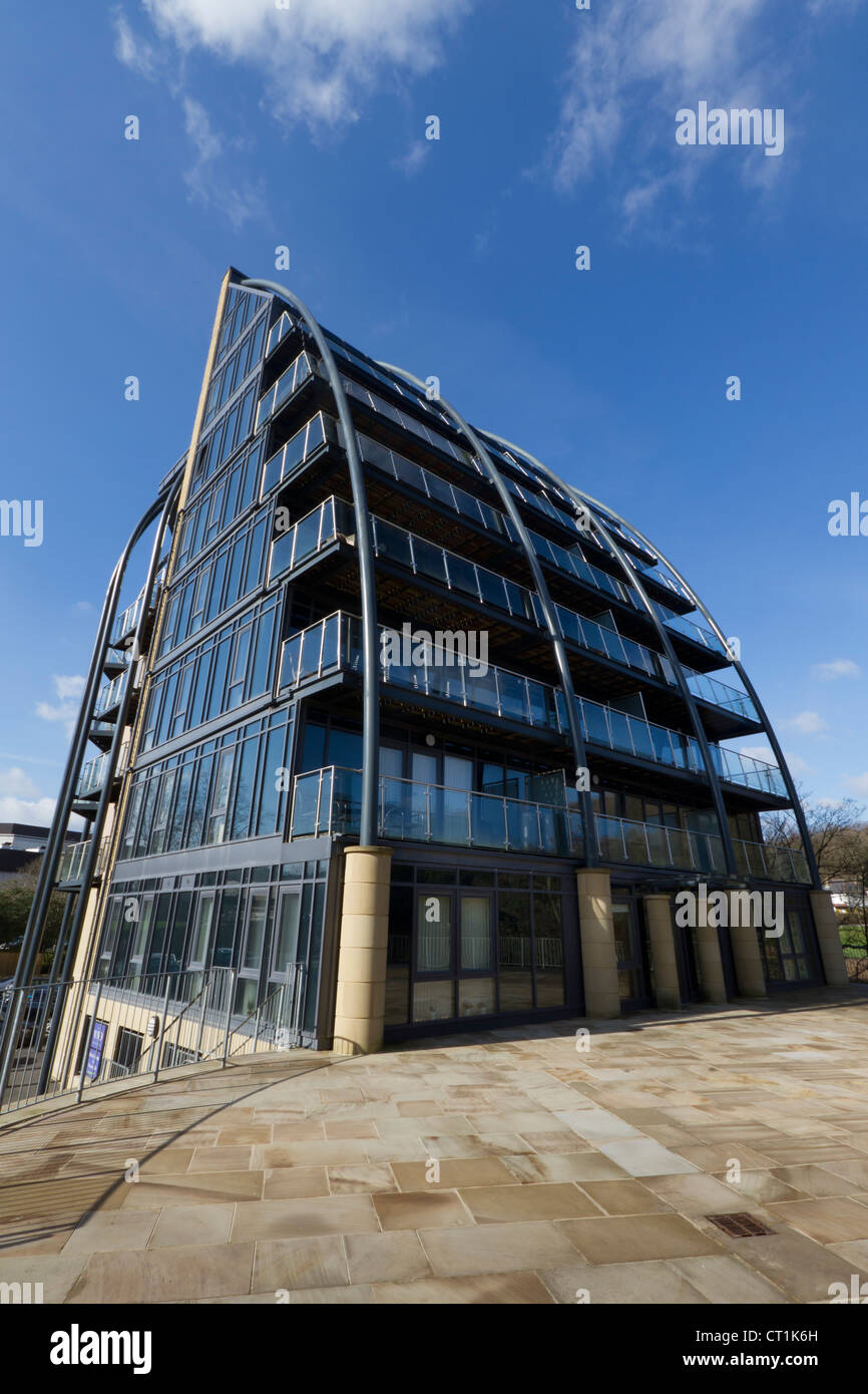 Victoria Mills Shipley, West Yorkshire. A former textile mill which has ...