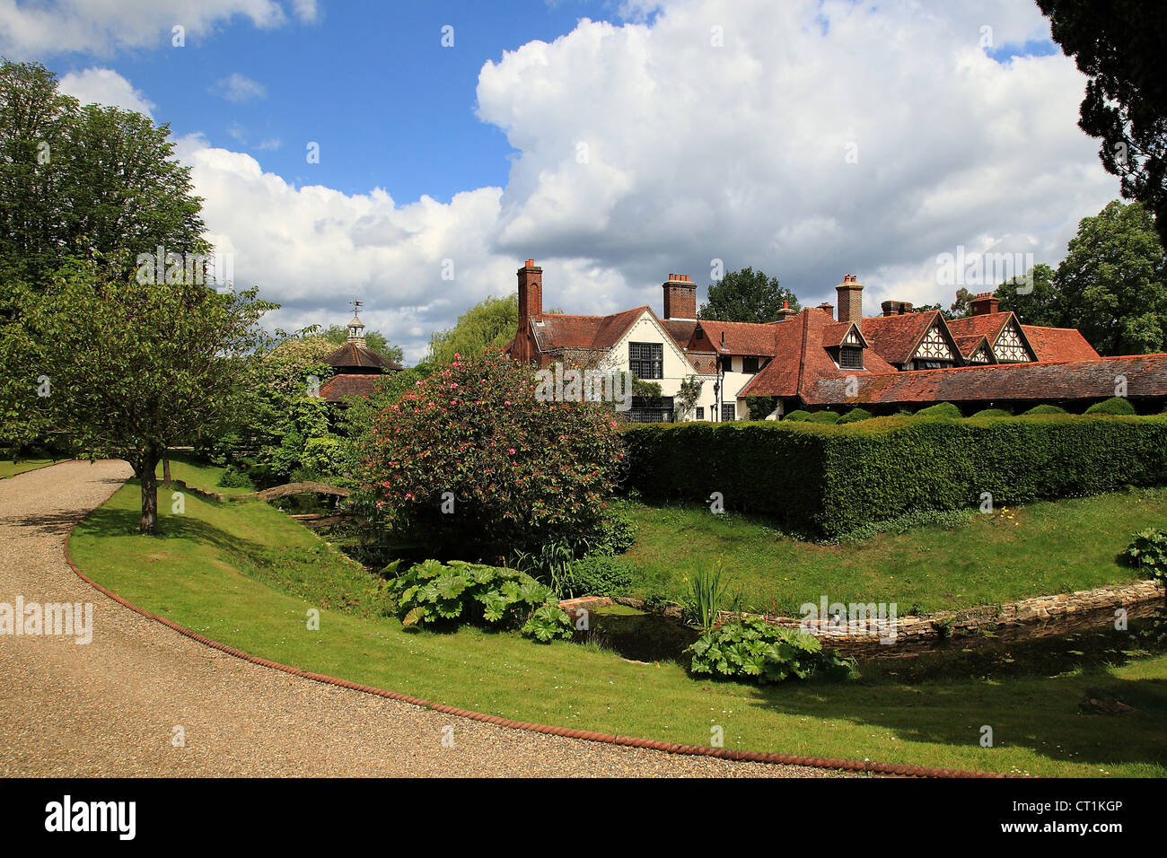 Great Tangley Manor, Wonersh, Surrey Hills, England Stock Photo - Alamy