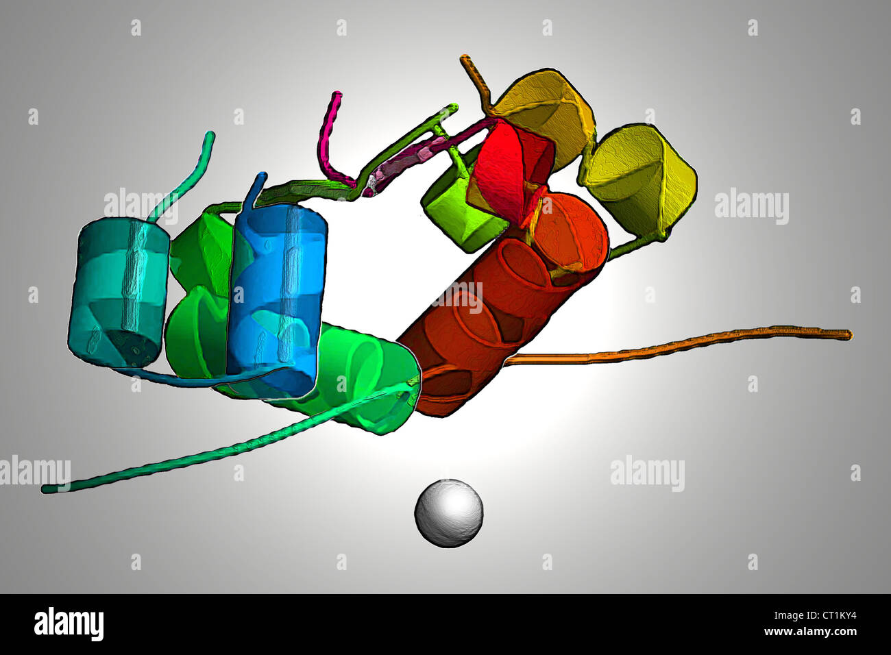 Insulin molecule hi-res stock photography and images - Alamy
