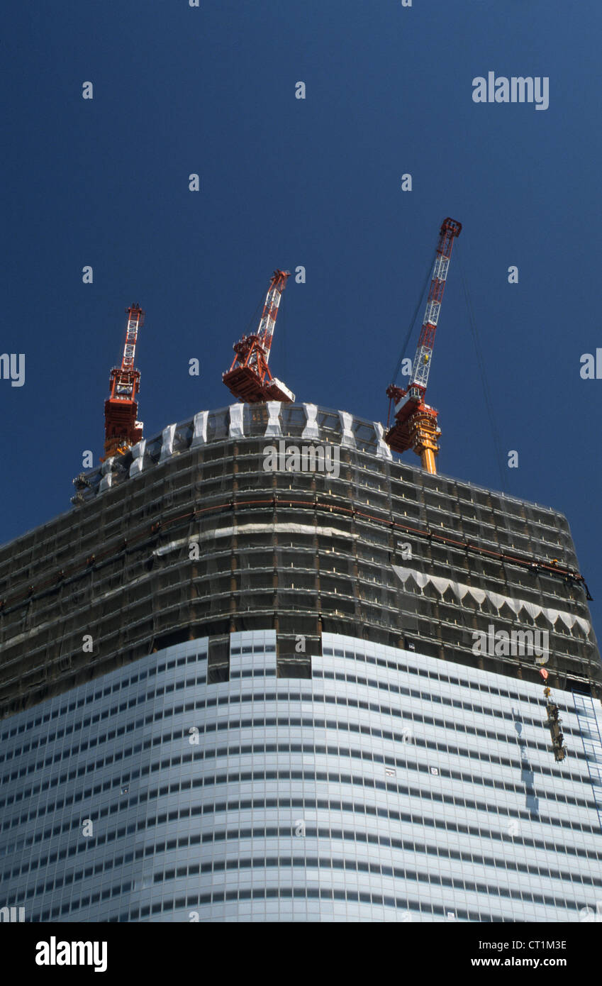 Japan, Tokyo, more high rise buildings emerge in the expanding ...