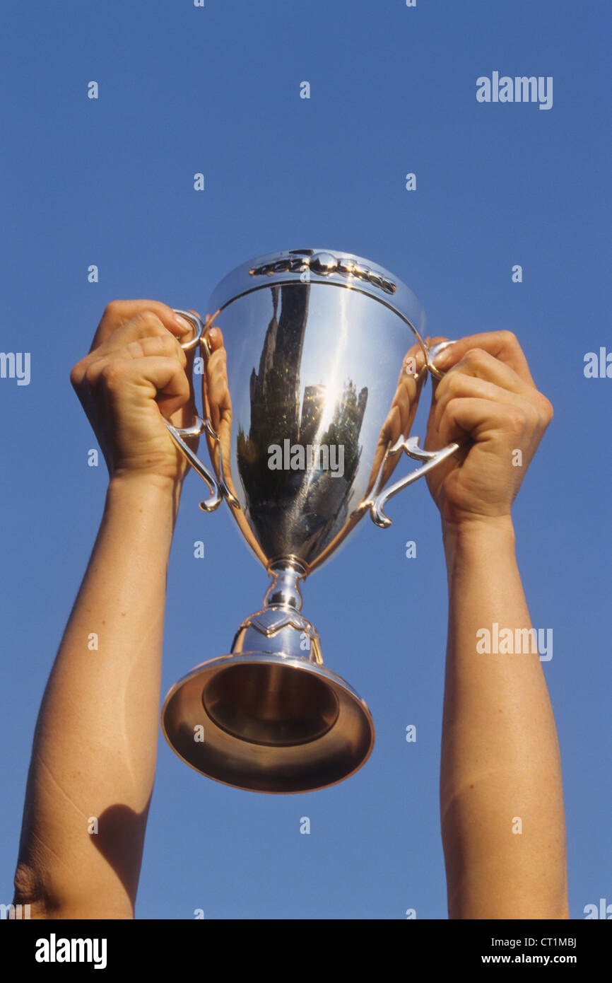 Presentation trophy cup hi-res stock photography and images - Alamy