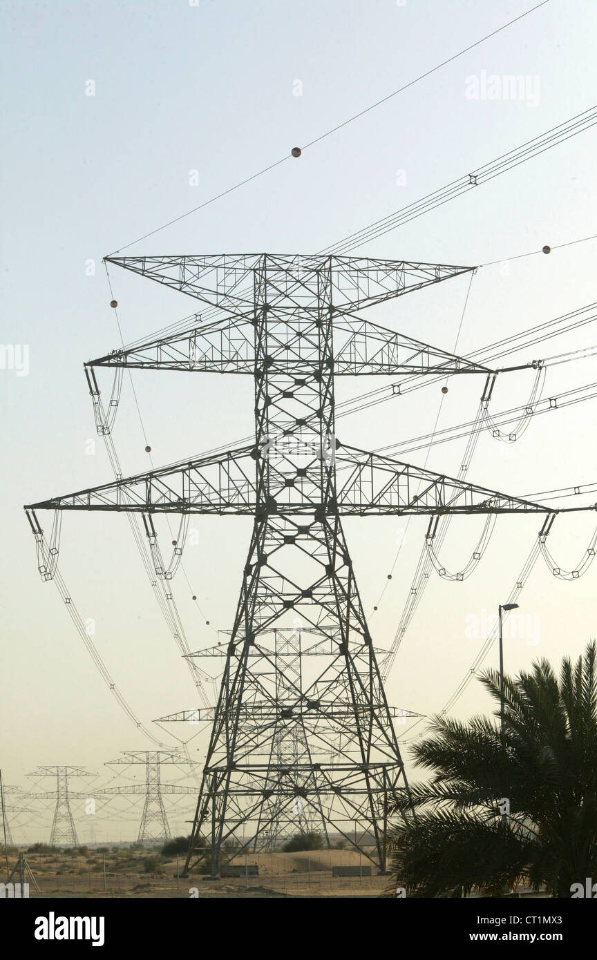 ELECTRICITY POWER LINE Stock Photo - Alamy