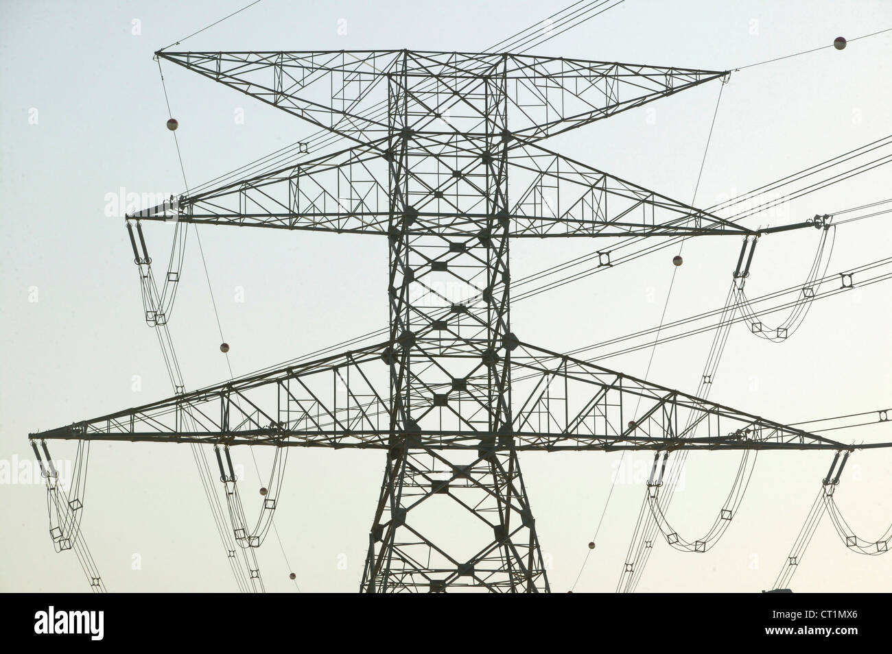 ELECTRICITY POWER LINE Stock Photo - Alamy
