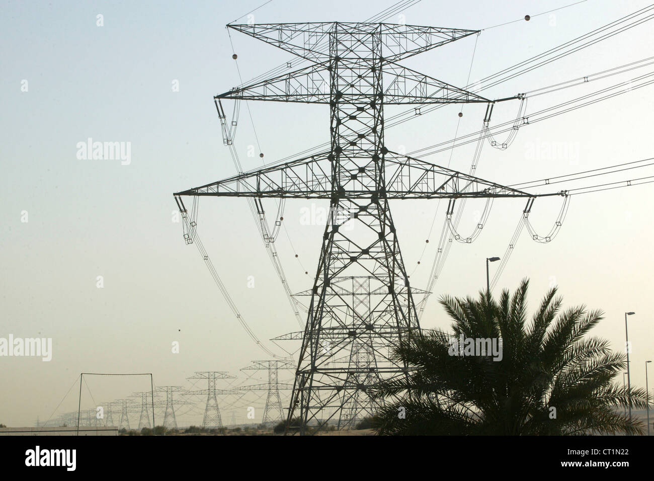 ELECTRICITY POWER LINE Stock Photo - Alamy