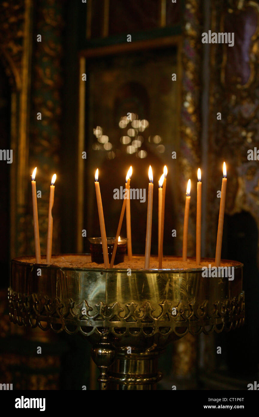 Candles interior istanbul turkey hi-res stock photography and images ...