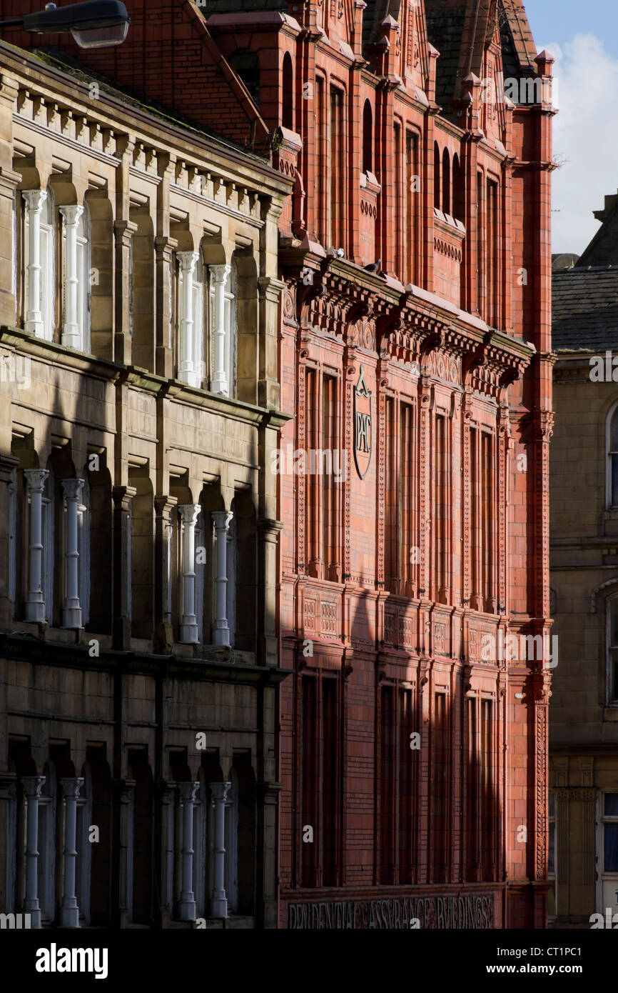 The Prudential Assurance building, Sunbridge road, Bradford; built 1895 ...