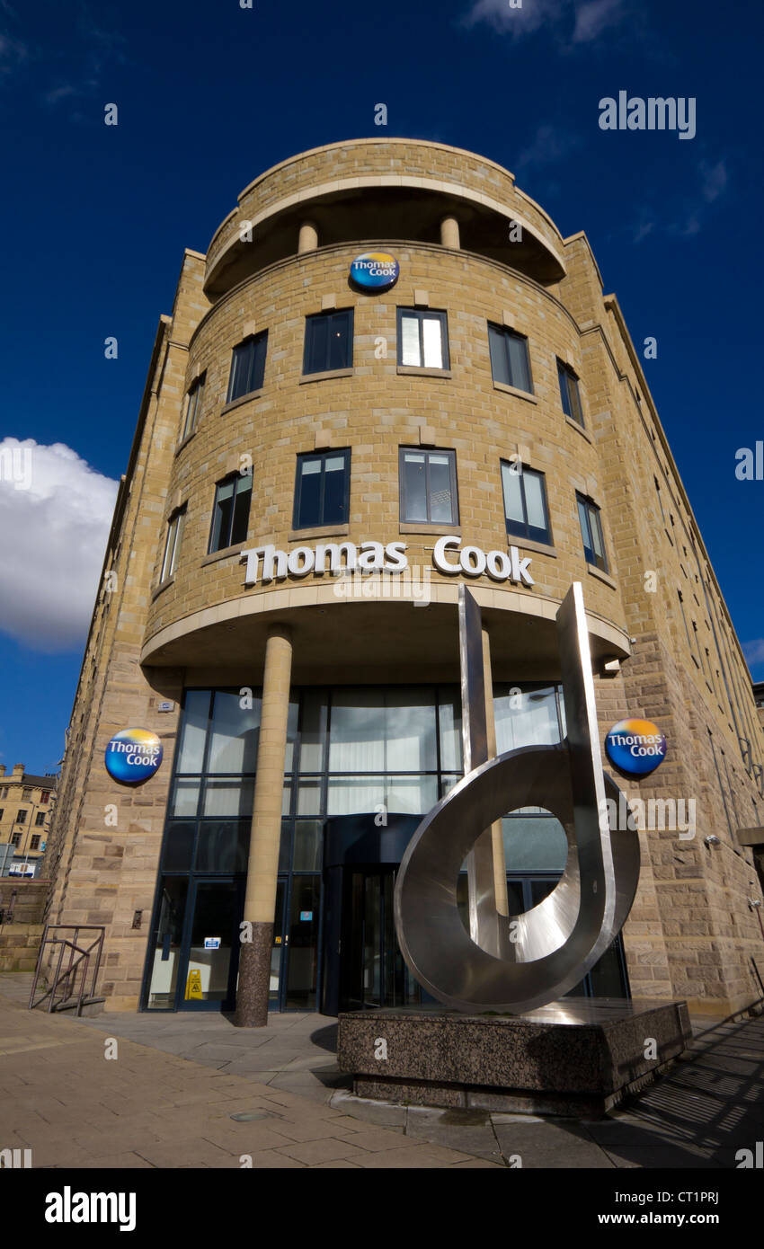 The Thomas Cook HQ building, Aldermanbury Bradford. Thomas Cook employs ...