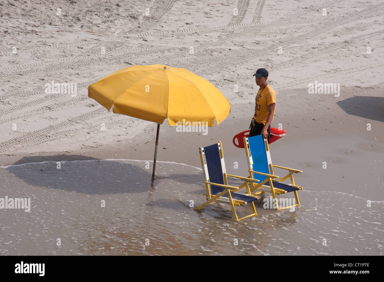 Lifeguard On Patrol Stock Photo - Alamy