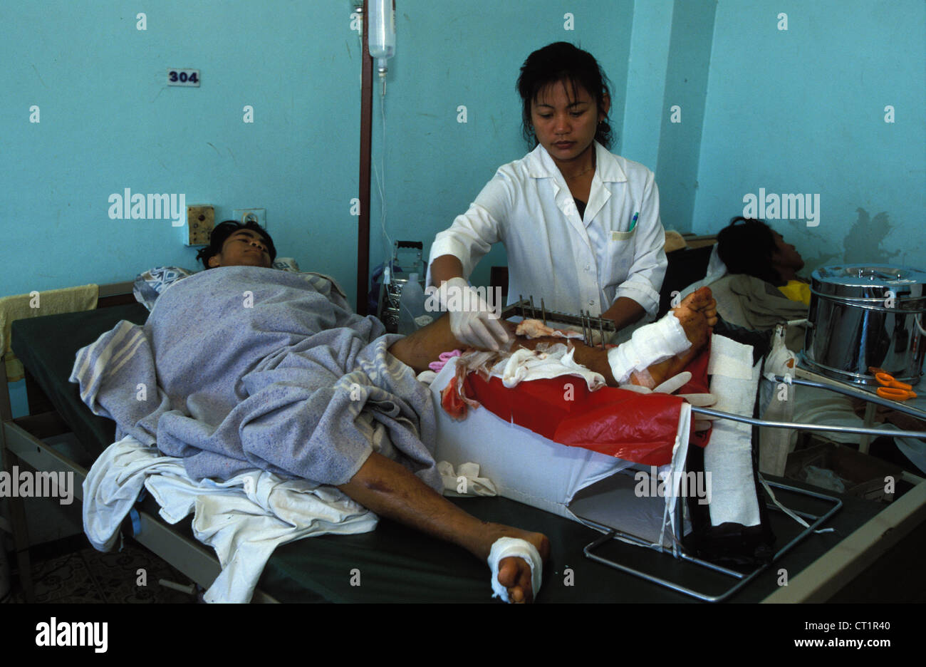 Laos health system hi-res stock photography and images - Alamy