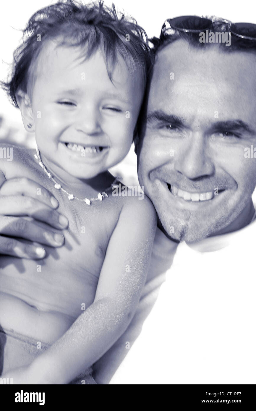 FATHER & CHILD Stock Photo - Alamy