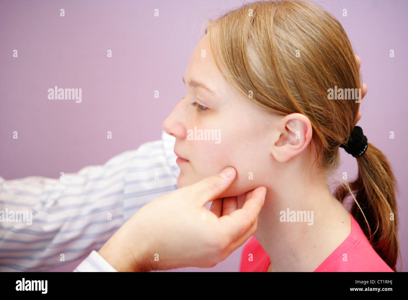 Patients examination teenager examining hi-res stock photography and ...