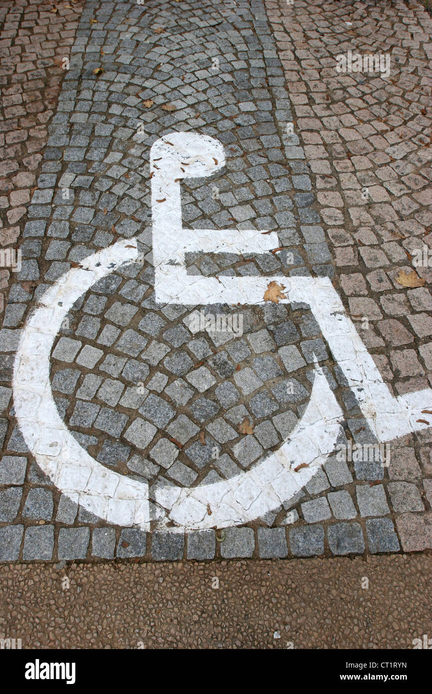 HANDICAPPED SYMBOL Stock Photo - Alamy HANDICAPPED SYMBOL Stock Photo - Alamy