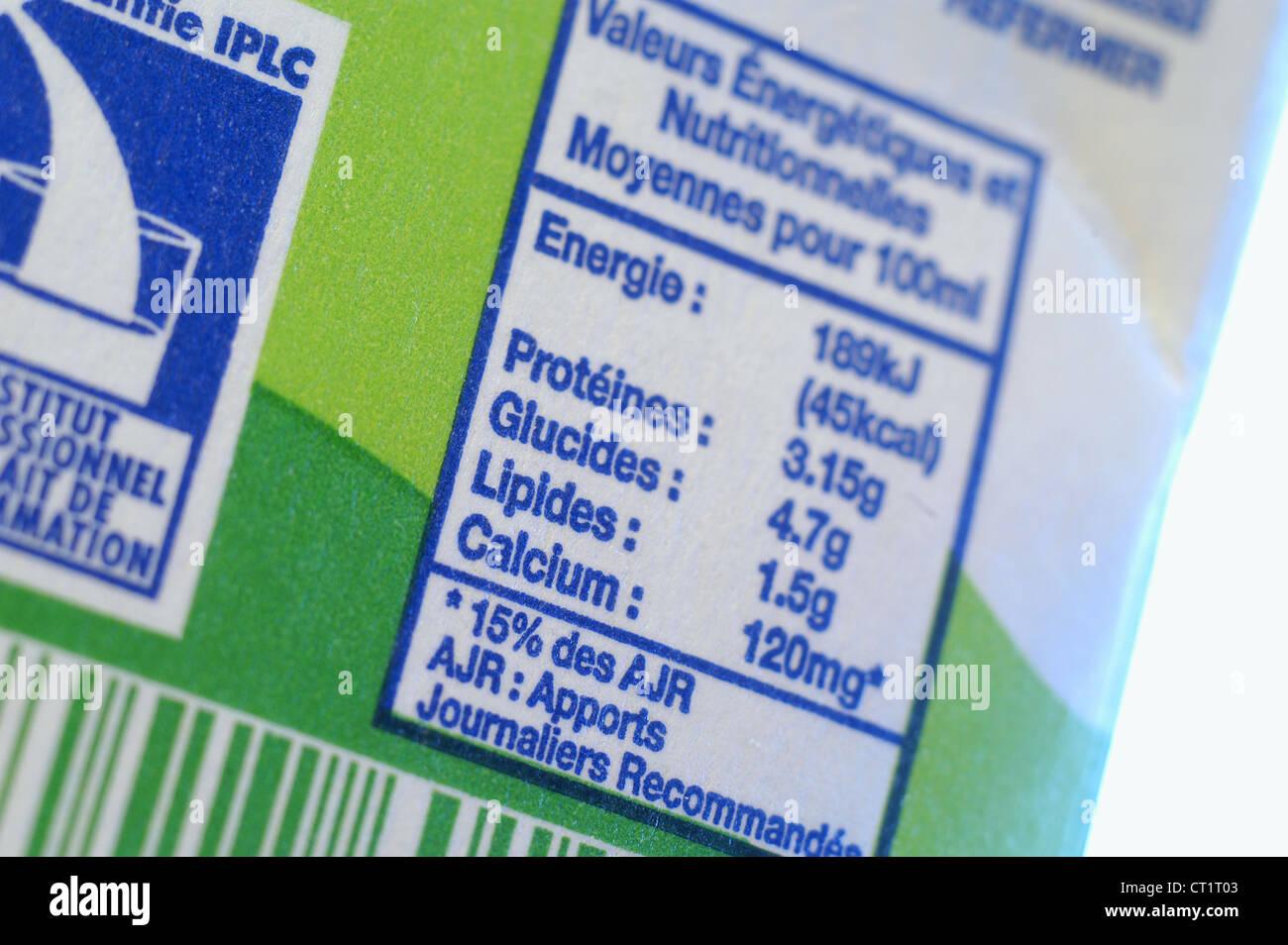 Food clean labelling hi-res stock photography and images - Alamy