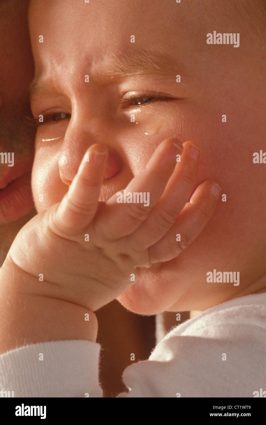 Infant scared hi-res stock photography and images - Alamy