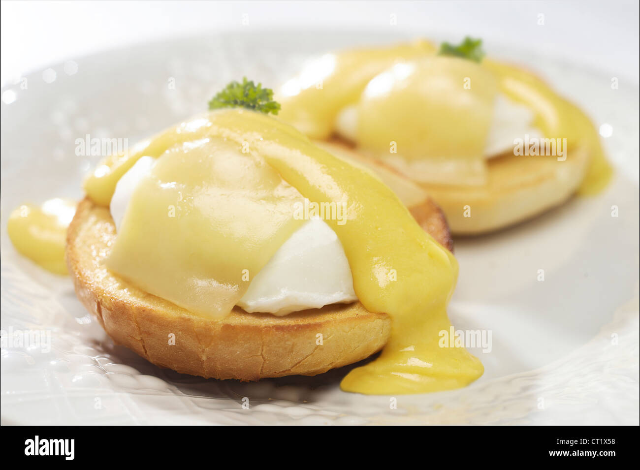 Eggs Benedict. Food Stock Photo - Alamy