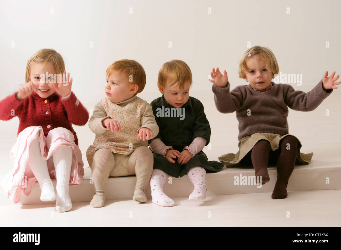 GROUP OF CHILDREN Stock Photo - Alamy