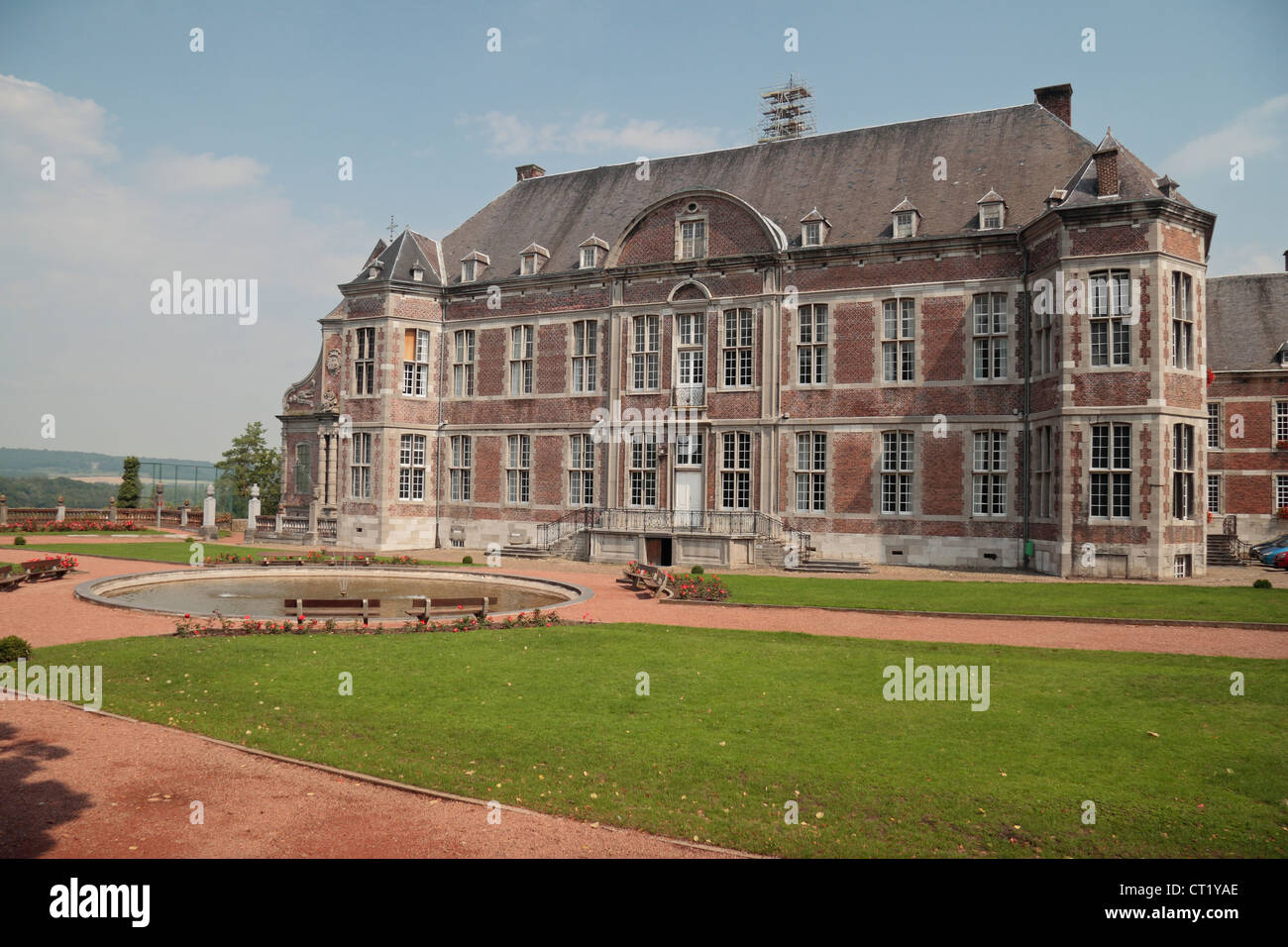Grounds floreffe abbey premonstratensian monastery hi-res stock ...