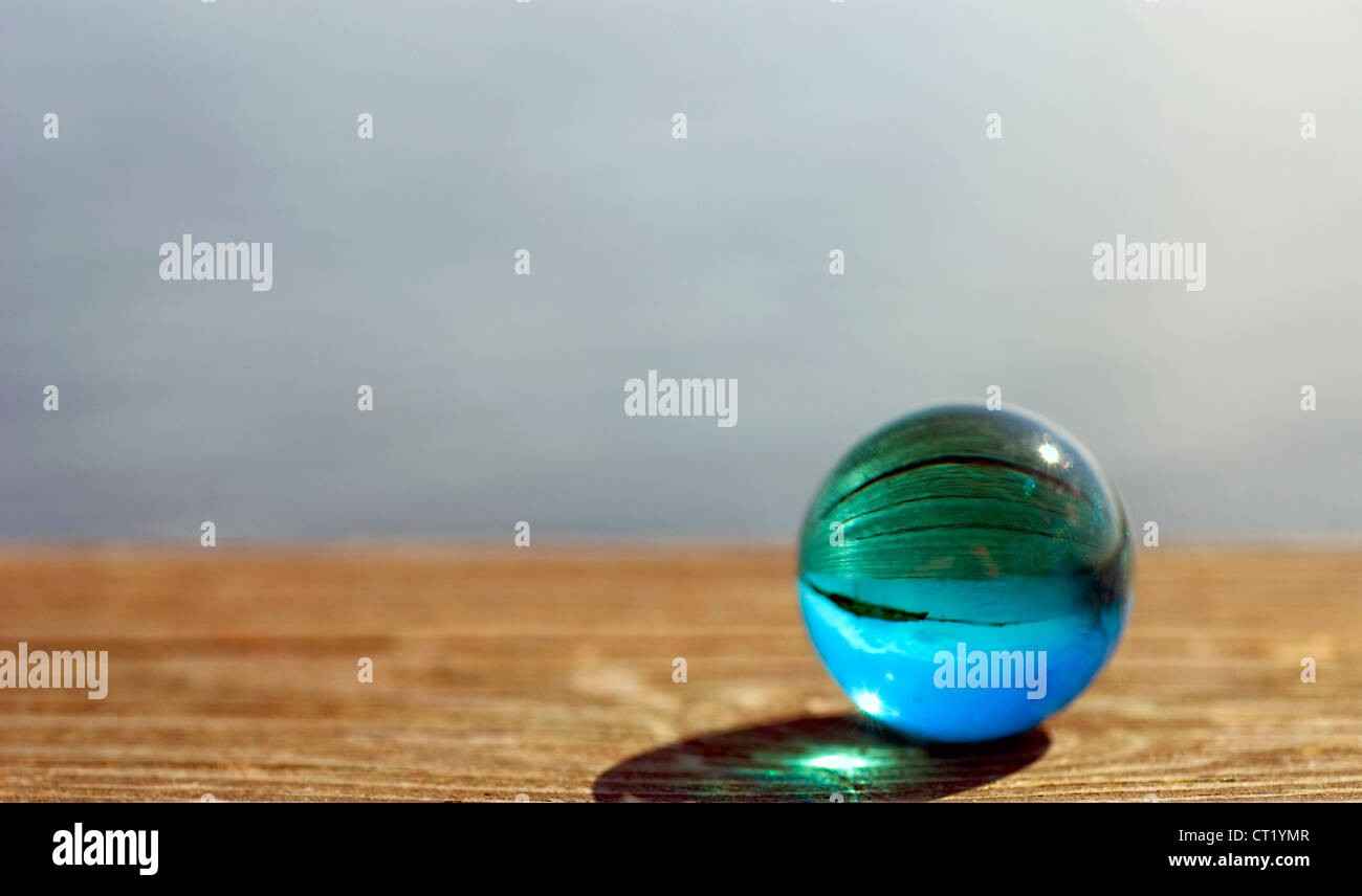 Blue marble ball hi-res stock photography and images - Alamy
