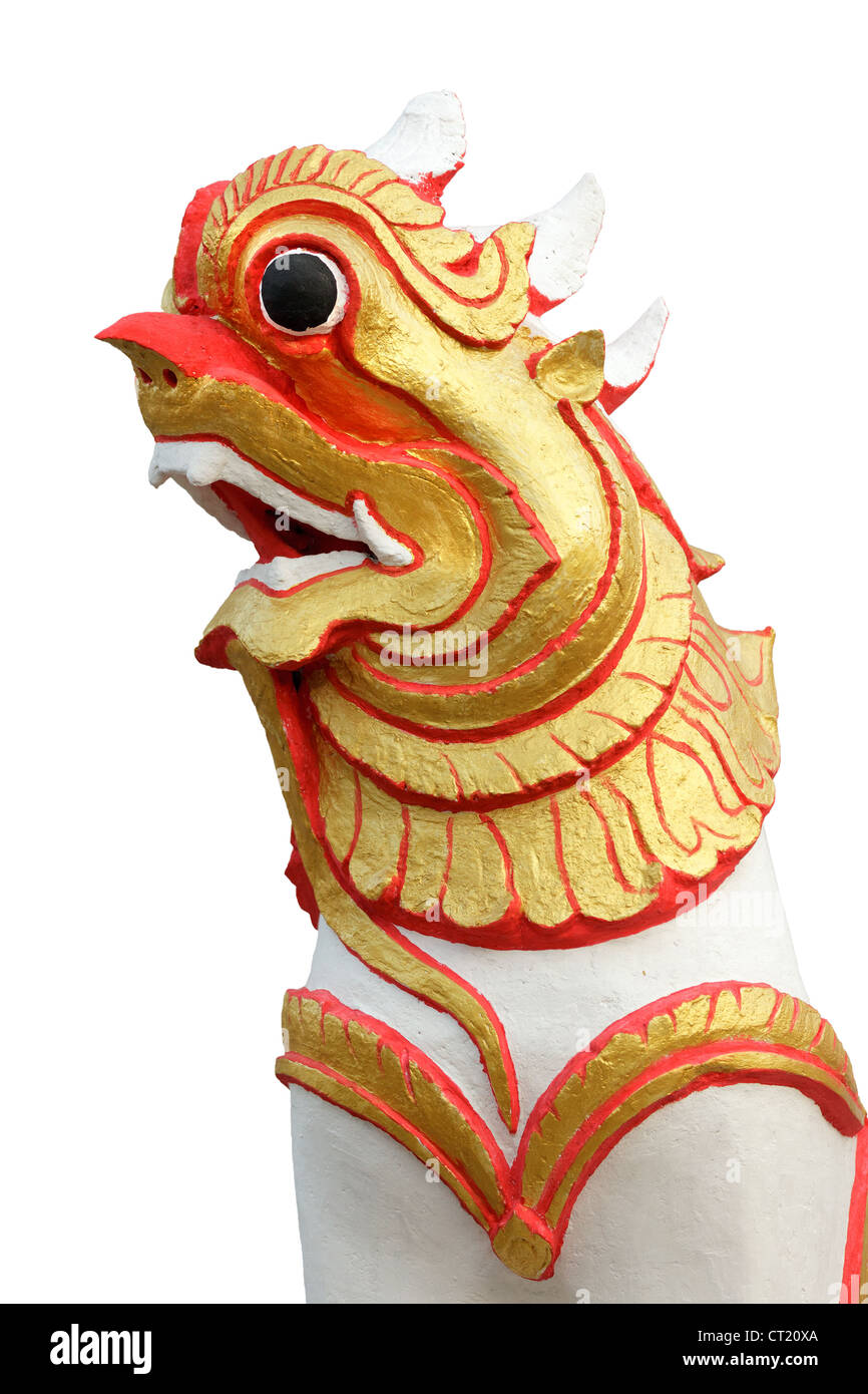 Statue thai mythology buddhist creature hi-res stock photography and ...