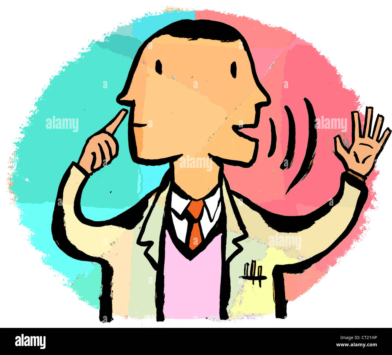 Hesitation drawing hi-res stock photography and images - Alamy