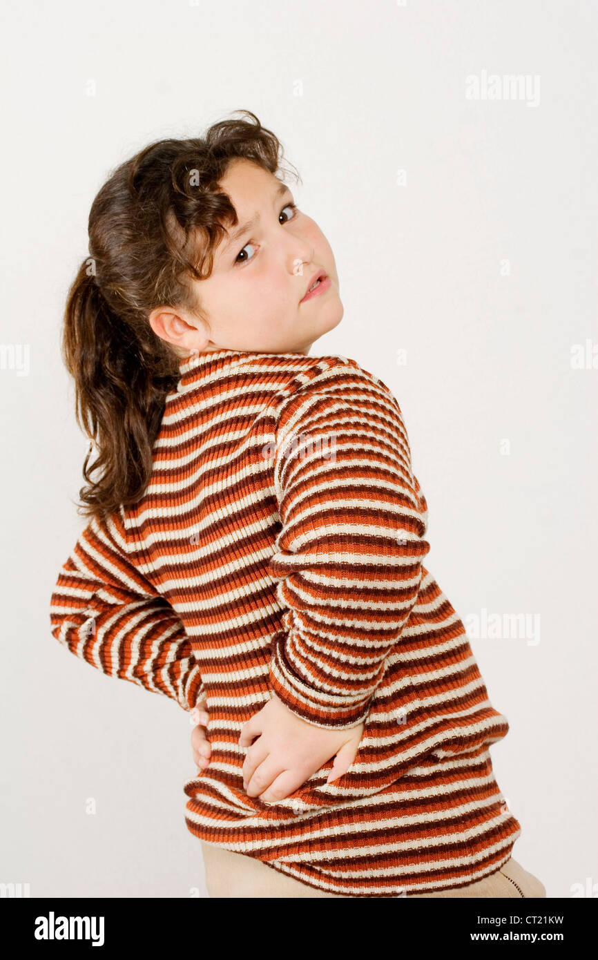 Overweight child back hi-res stock photography and images - Alamy