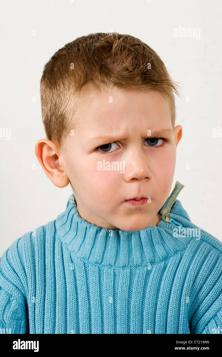 ANGRY CHILD Stock Photo - Alamy