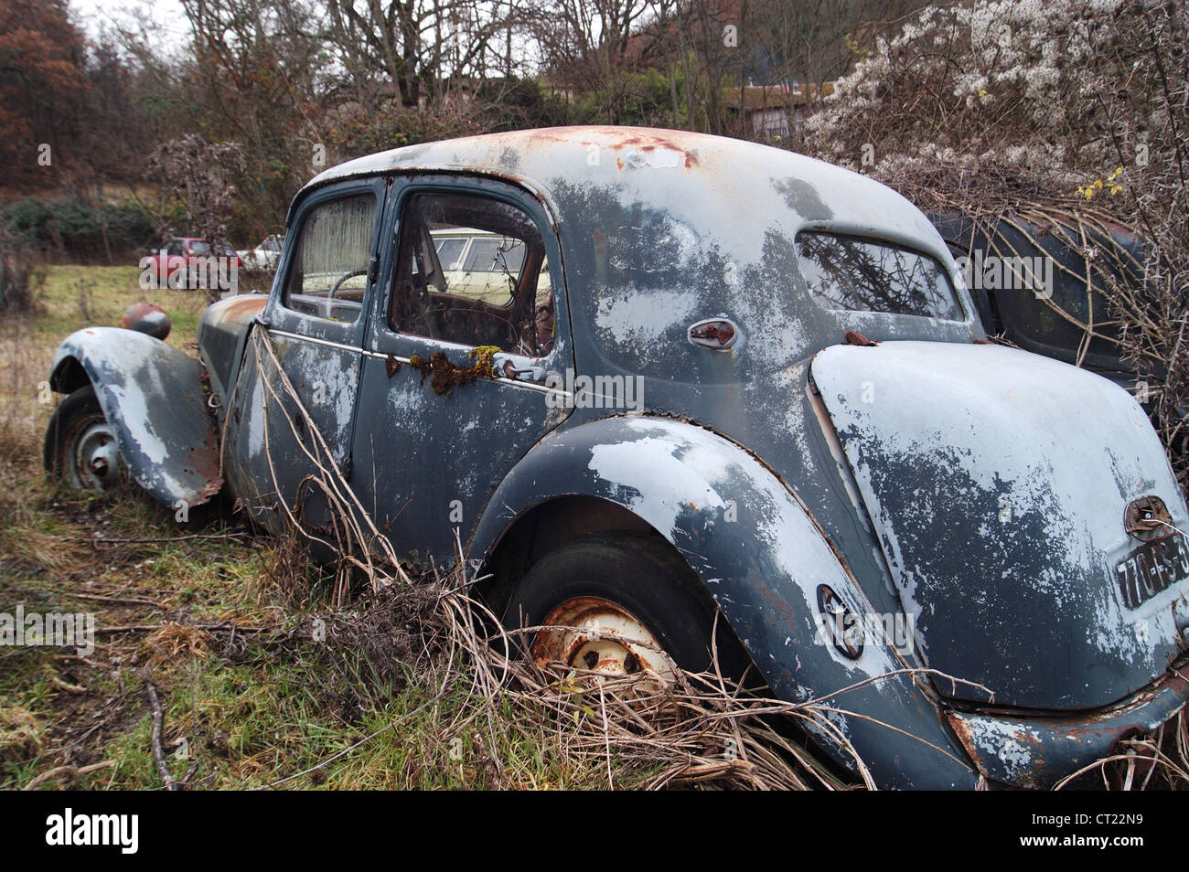 Car wreckages hi-res stock photography and images - Alamy