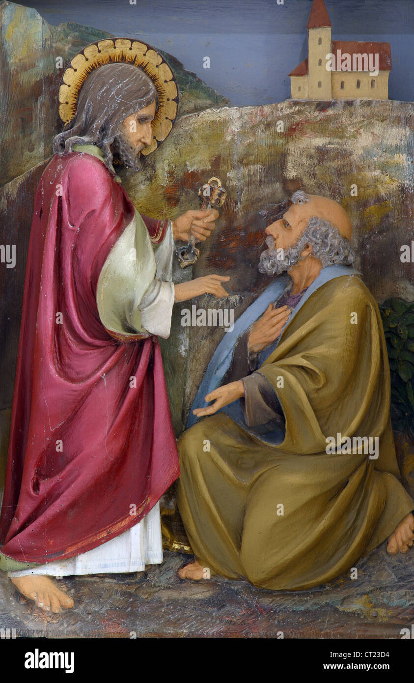 Jesus And Peter Keys