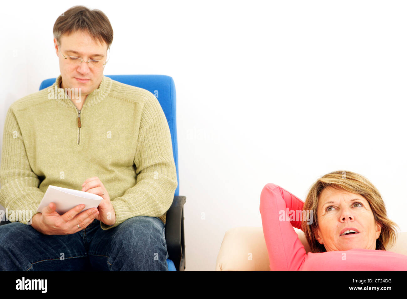 Psychoanalysis adults hi-res stock photography and images - Alamy