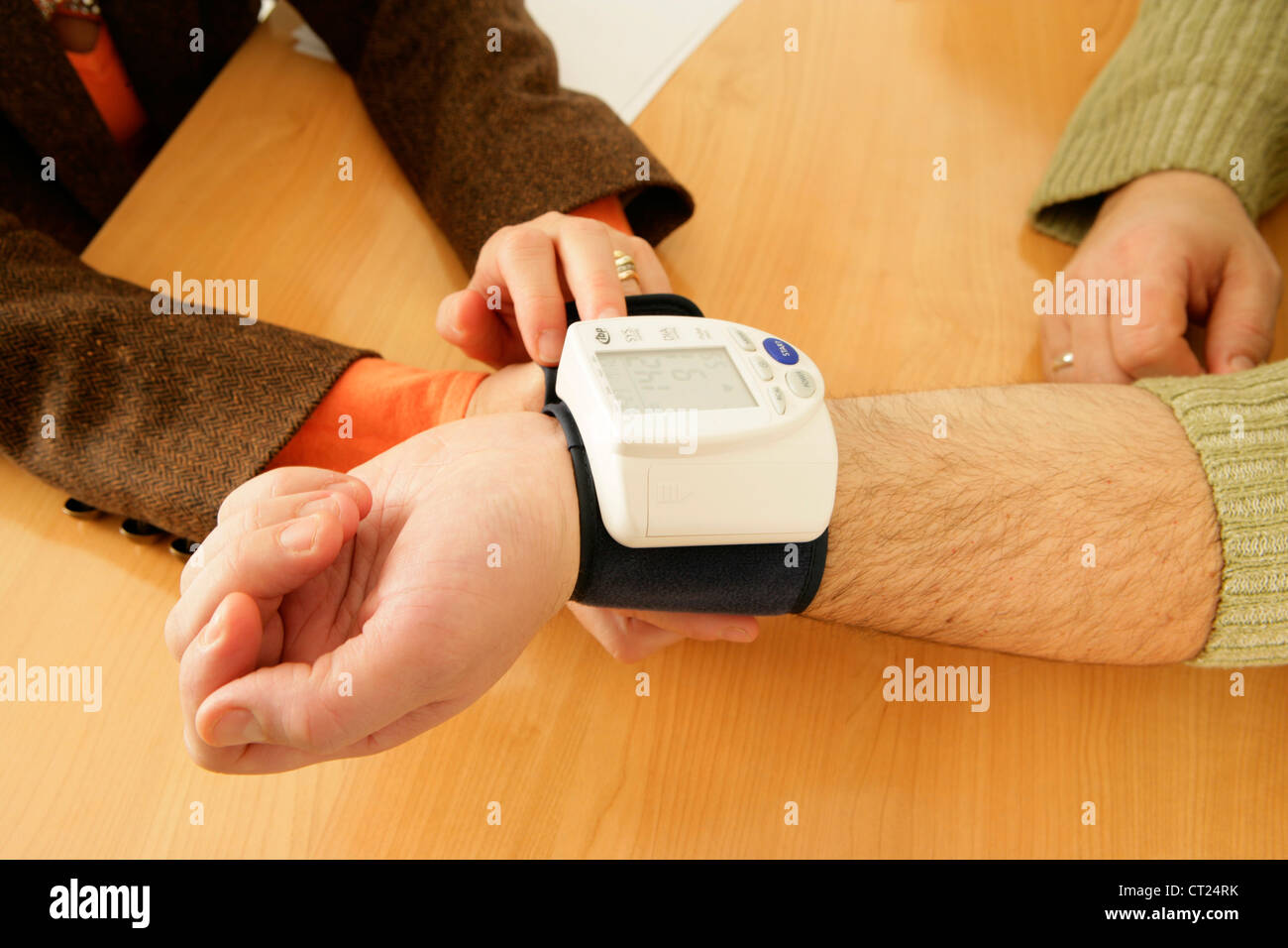 BLOOD PRESSURE, MAN Stock Photo - Alamy