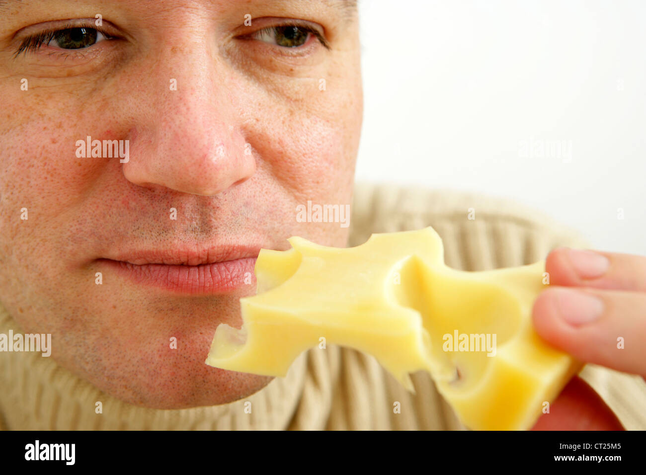 MAN, DAIRY PRODUCT Stock Photo - Alamy