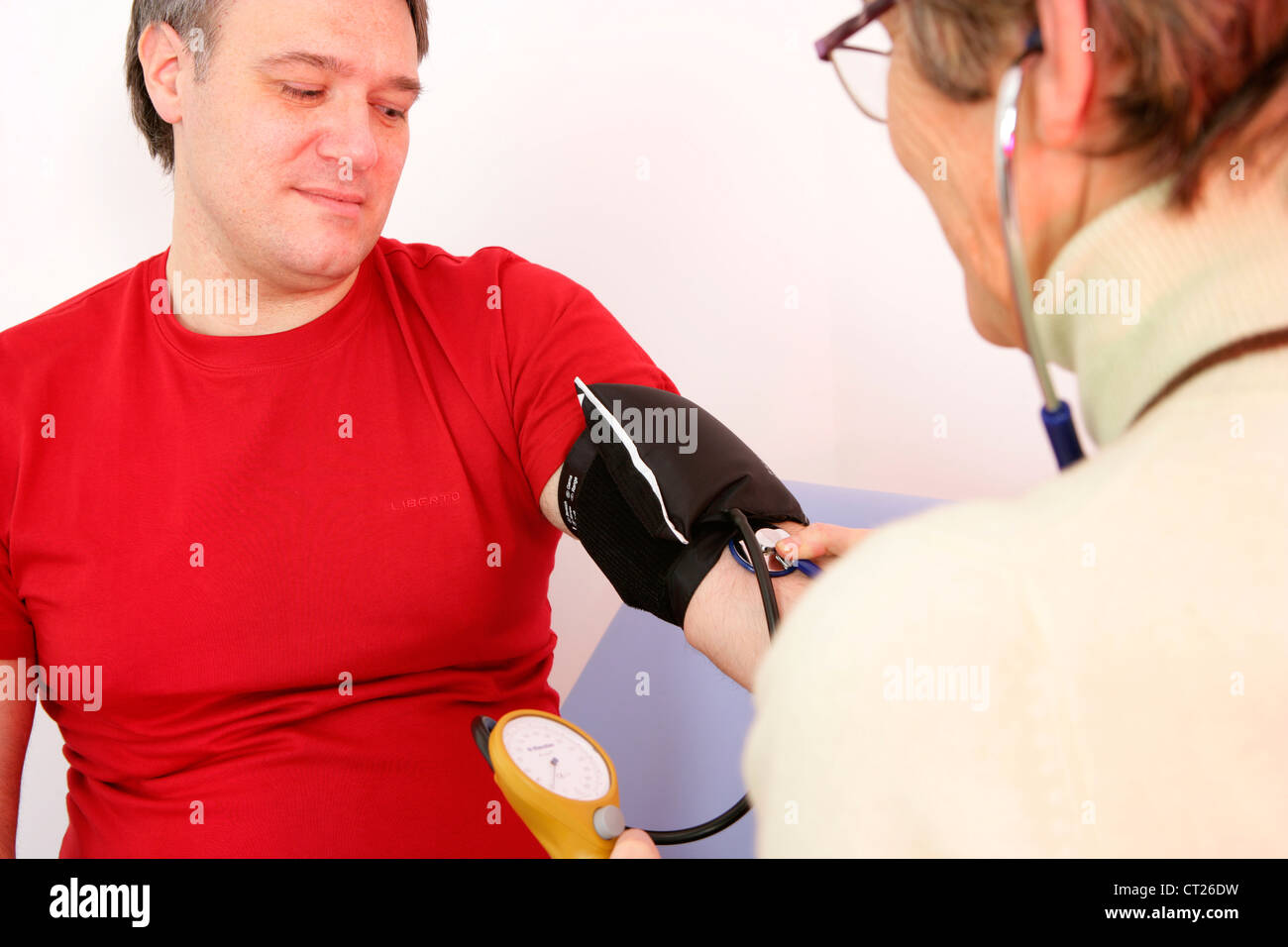BLOOD PRESSURE, MAN Stock Photo - Alamy