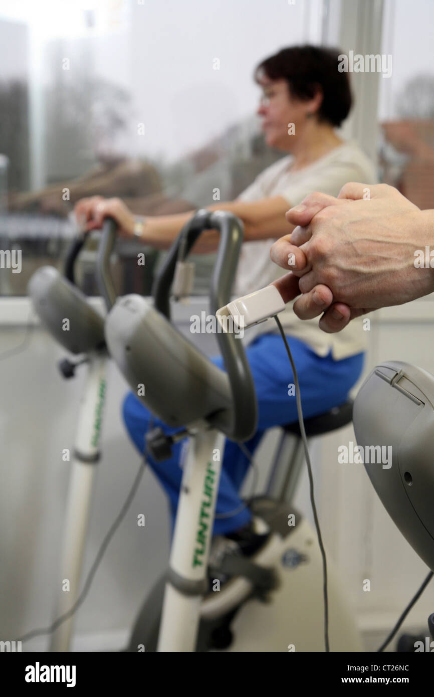 STRESS TEST, WOMAN Stock Photo - Alamy