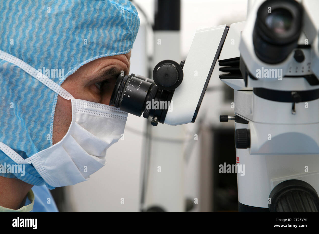 Hospital private care microscope hi-res stock photography and images ...