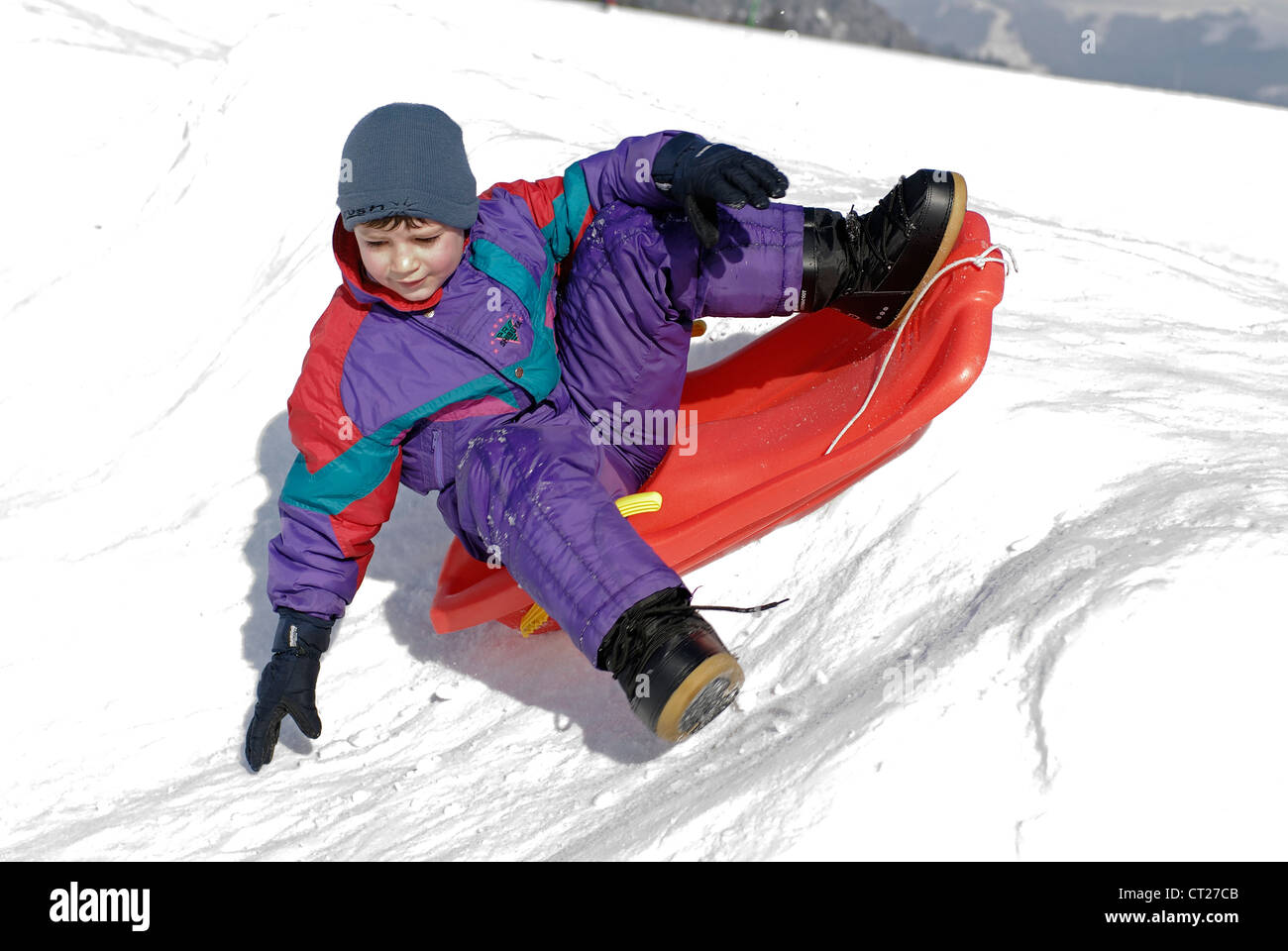 Human toboggan slide hi-res stock photography and images - Alamy